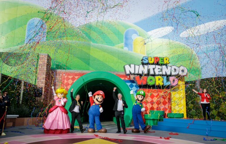 Super Nintendo World é aberto no Universal Studios Hollywood